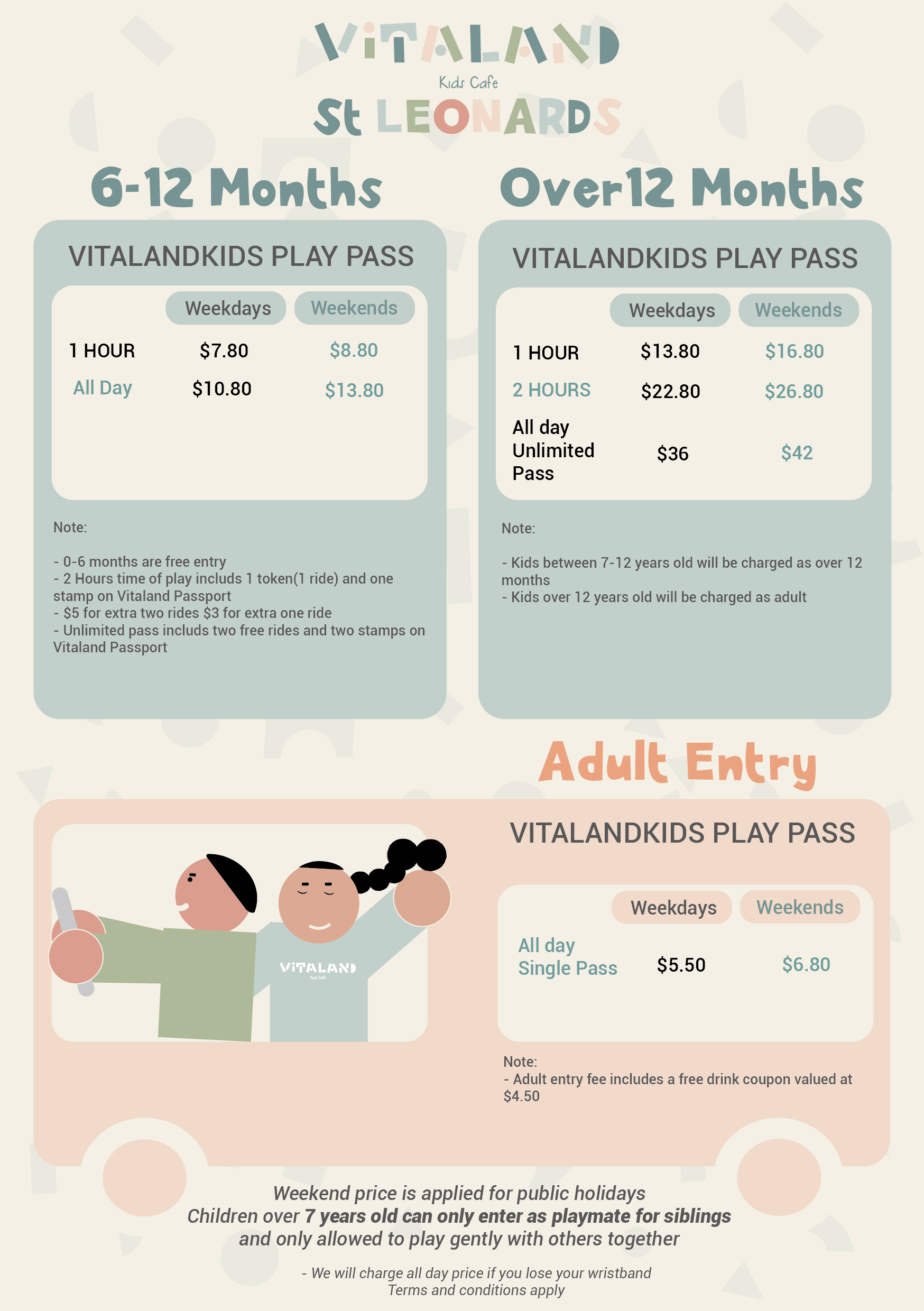 Vitaland Kids Cafe St Leonards – Family-Friendly Play and Parties